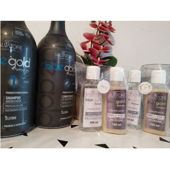 Lissage Au Tanin Salvatore Blue Gold Premium | Livraison gratuite 24h ...